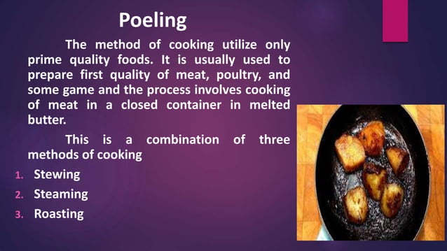 BTHM Module 1 basics of food production theory | PPTX | Nutrition ...