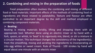 BTHM Module 1 basics of food production theory | PPTX