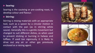 BTHM Module 1 basics of food production theory | PPTX
