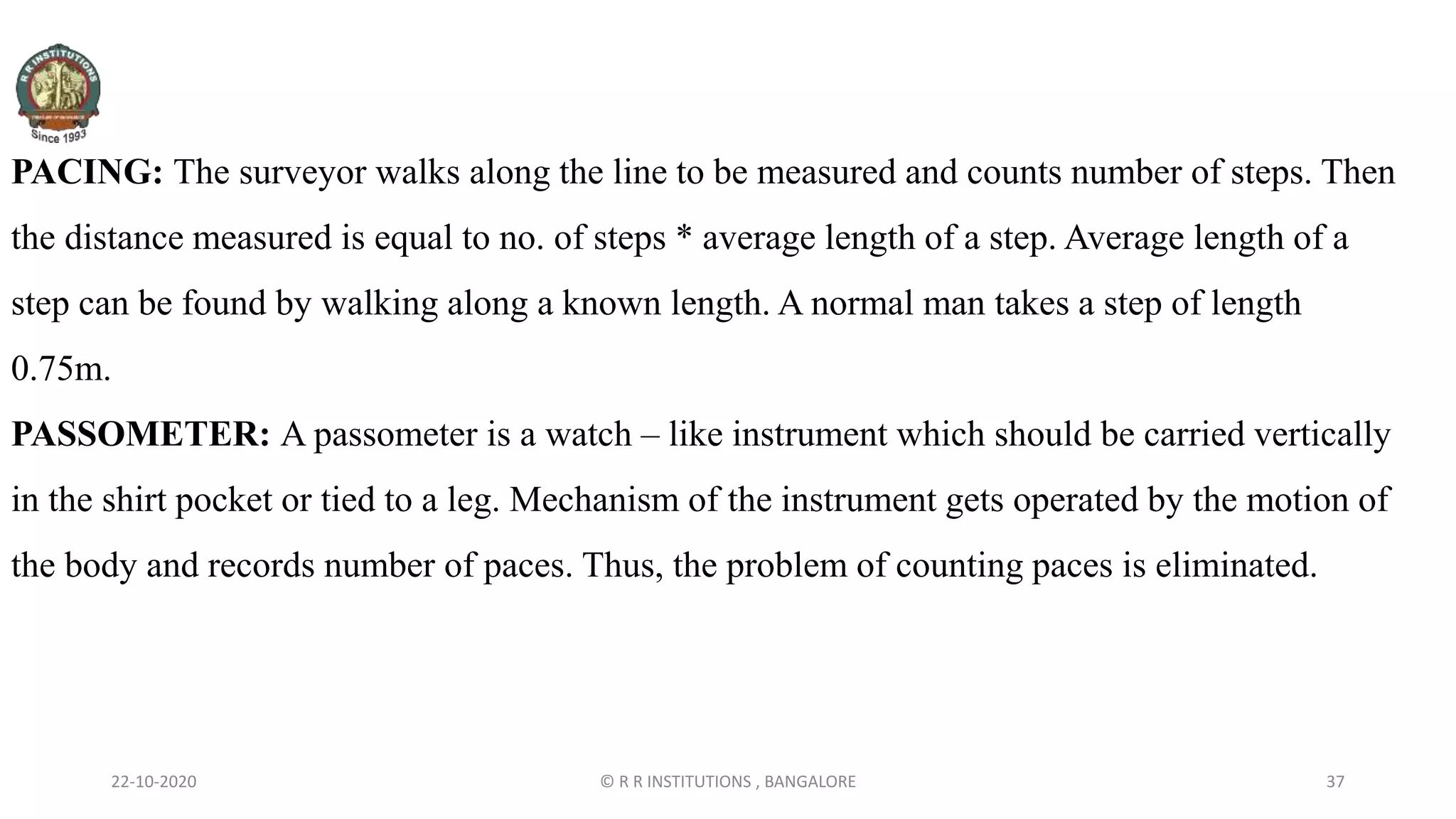 Module 1 basic surveying | PPTX