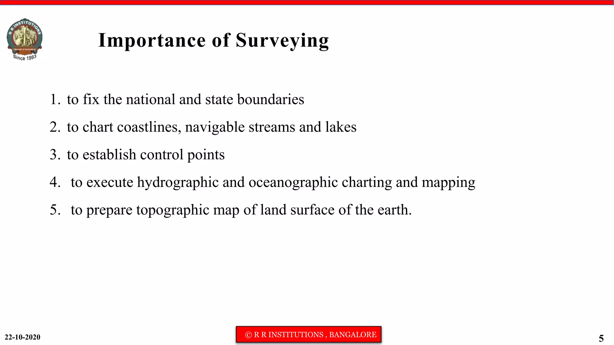Module 1 basic surveying | PPTX