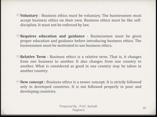 module 1- BECG.pptx, business ethics and | PPTX