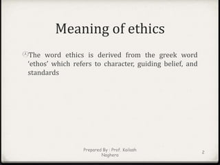 module 1- BECG.pptx, business ethics and | PPTX