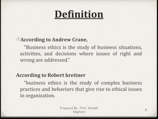 module 1- BECG.pptx, business ethics and | PPTX