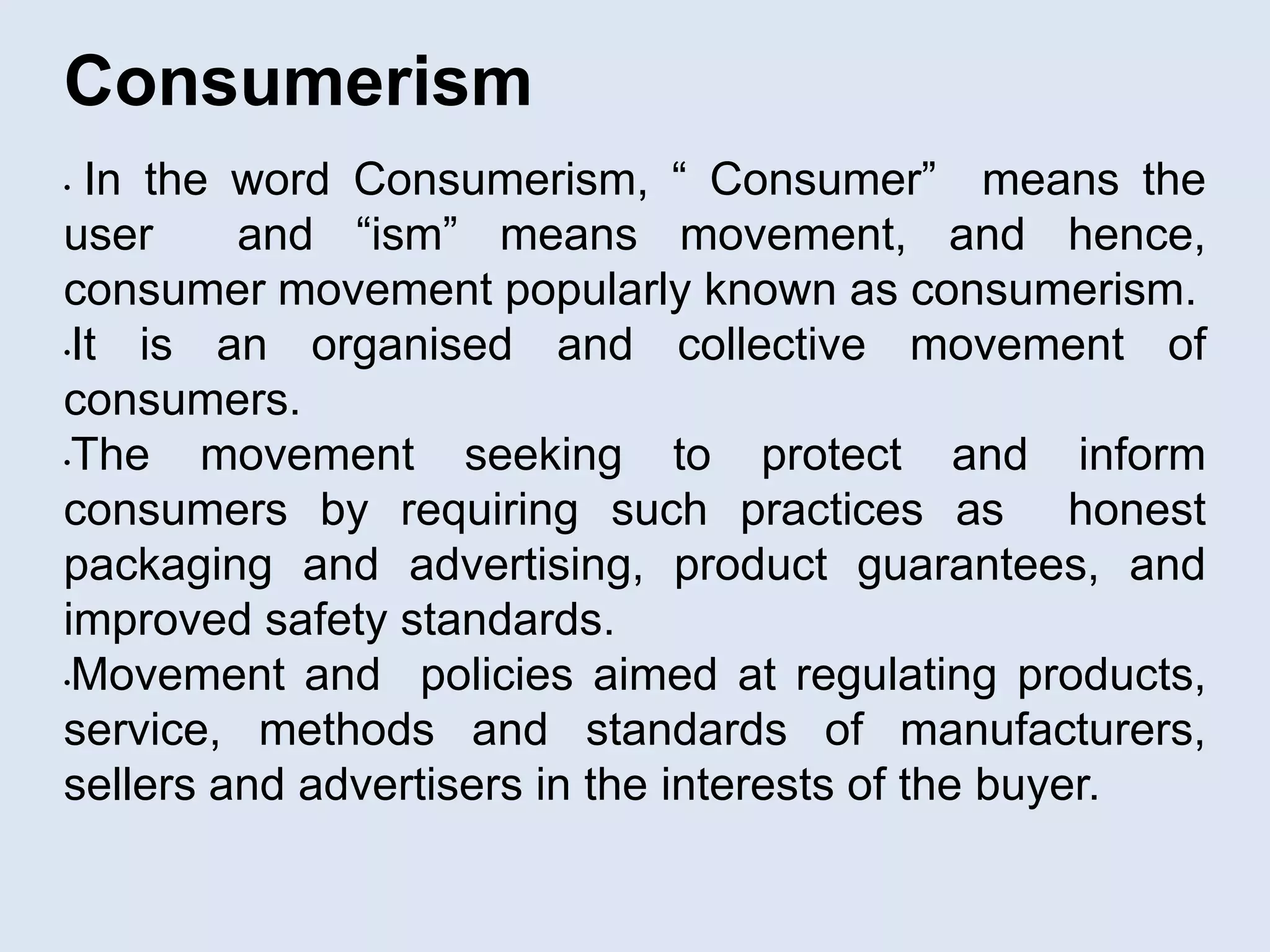 Module 1 - Consumer Behaviour | PPSX