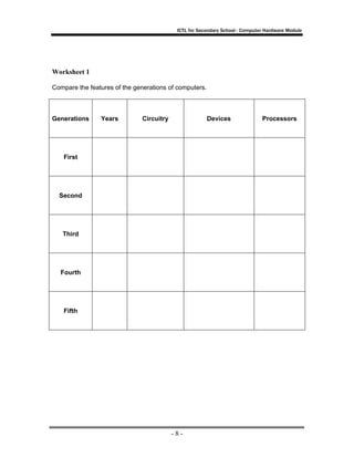 Module1 computer evolution | PDF