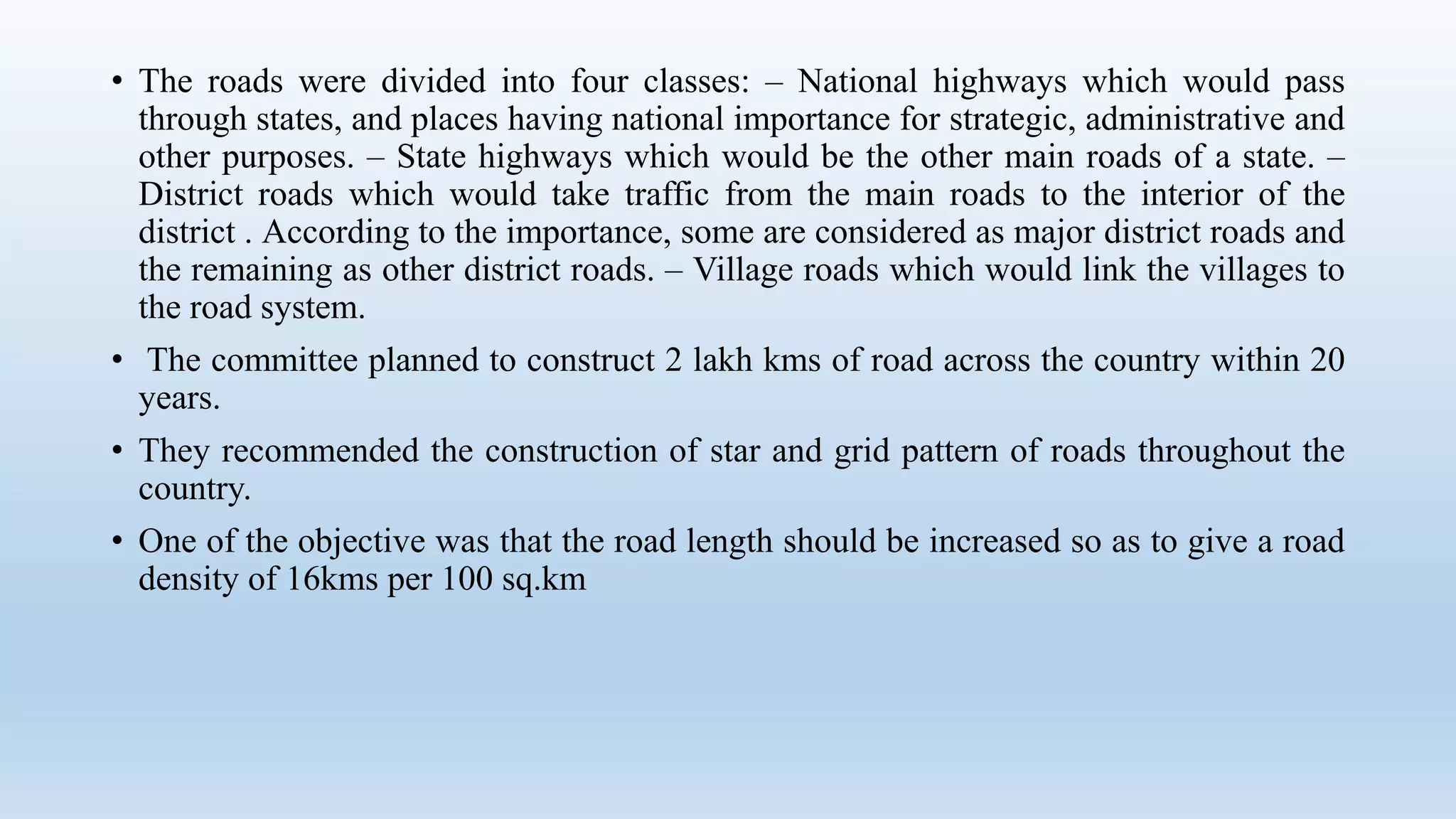 Module 1(highway planning and scope of highway engineering) | PDF