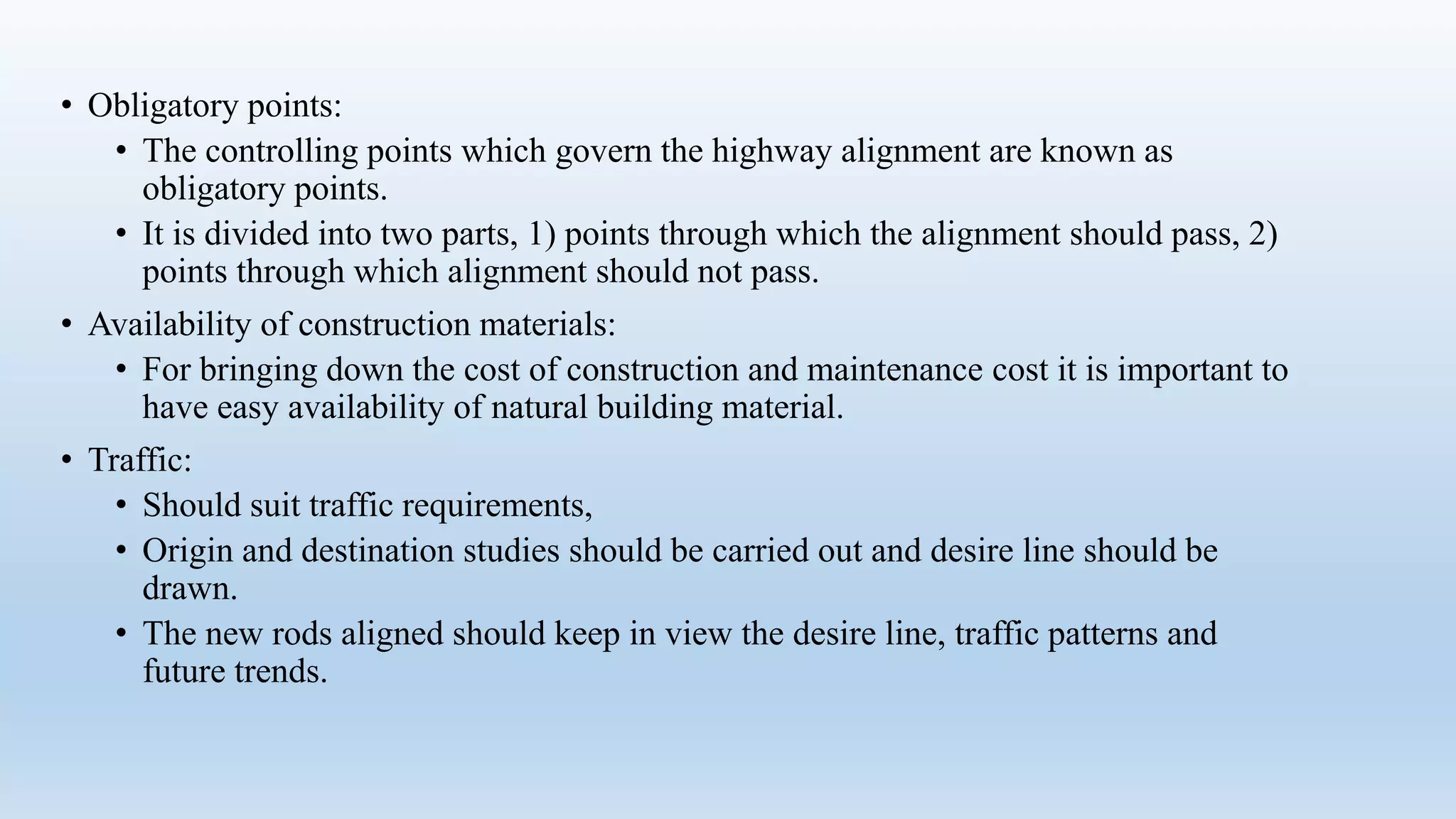 Module 1(highway planning and scope of highway engineering) | PDF
