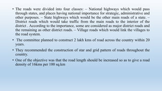 Module 1(highway planning and scope of highway engineering) | PDF