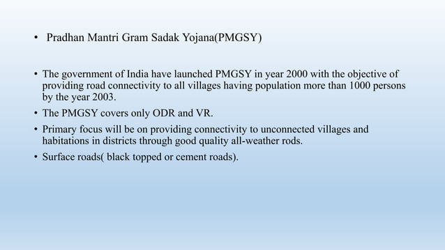 Module 1(highway planning and scope of highway engineering) | PDF