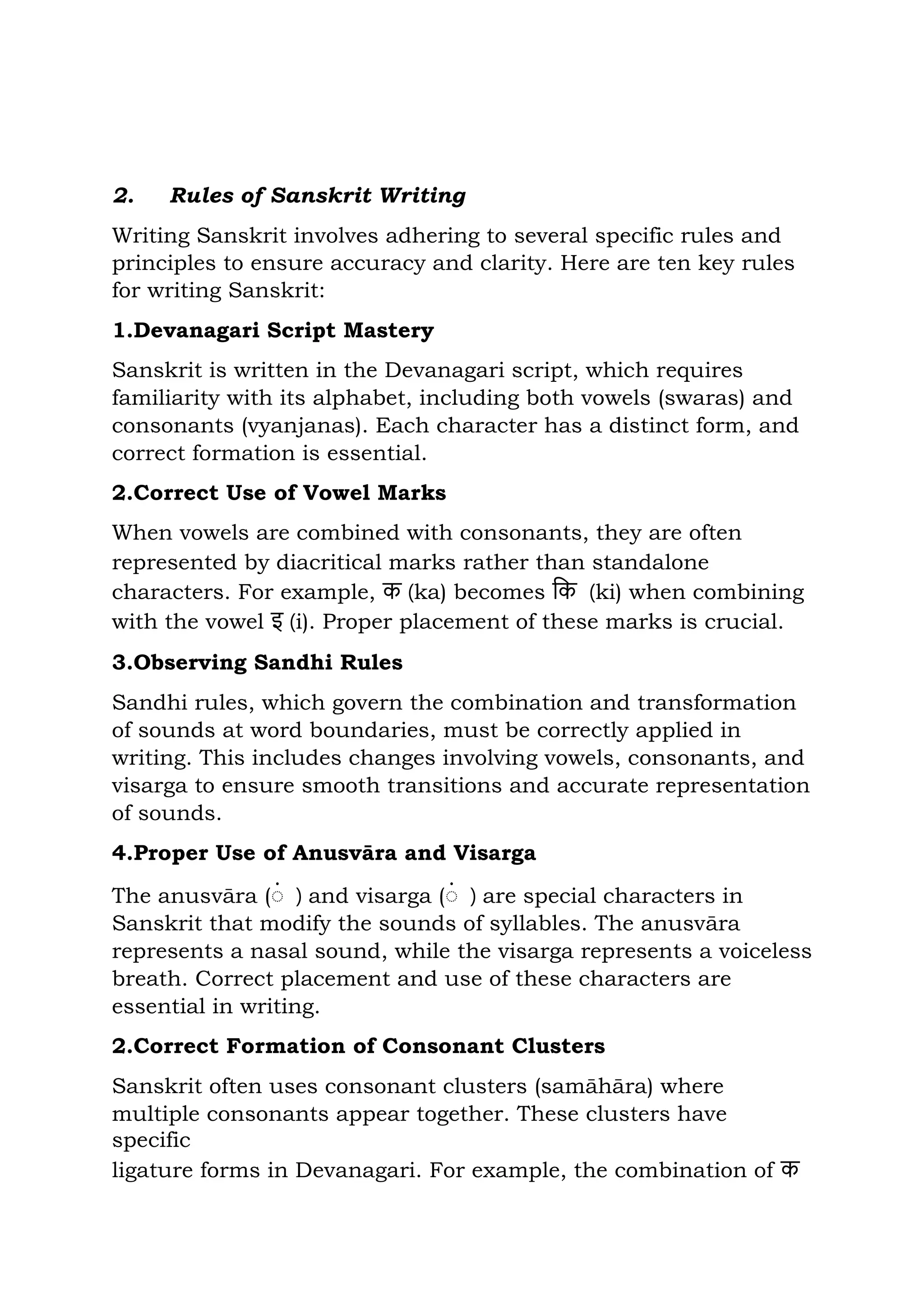 Dr. Shastri presents rules of Sanskrit reading and writing | PPT