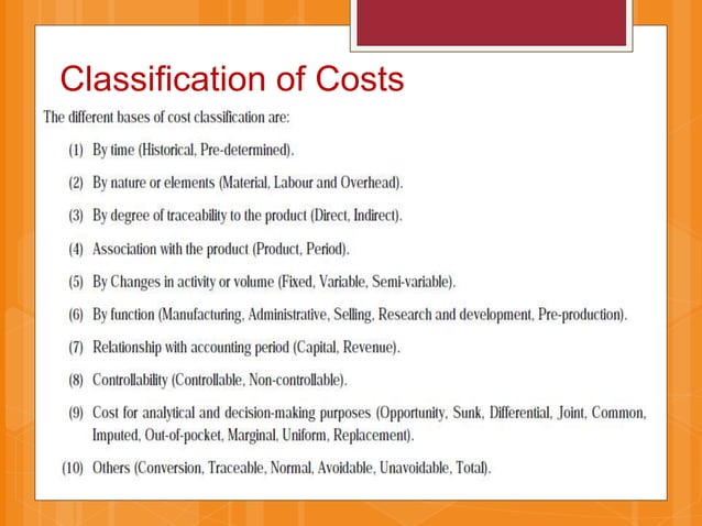 Module 1 - cost and management accounting.pptx | Business Accounting ...