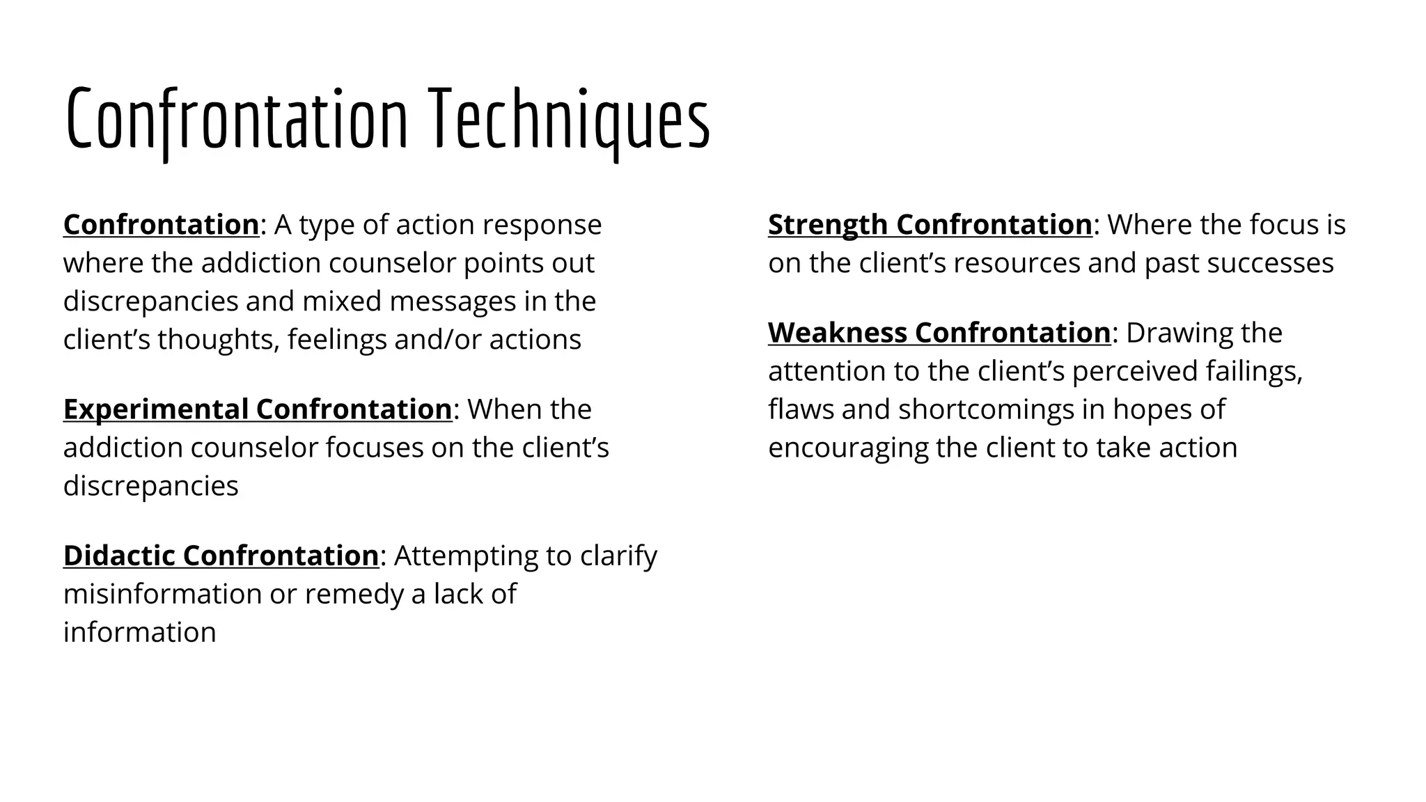 COUN 687 - Module 1, Counseling Skills Review | PPTX
