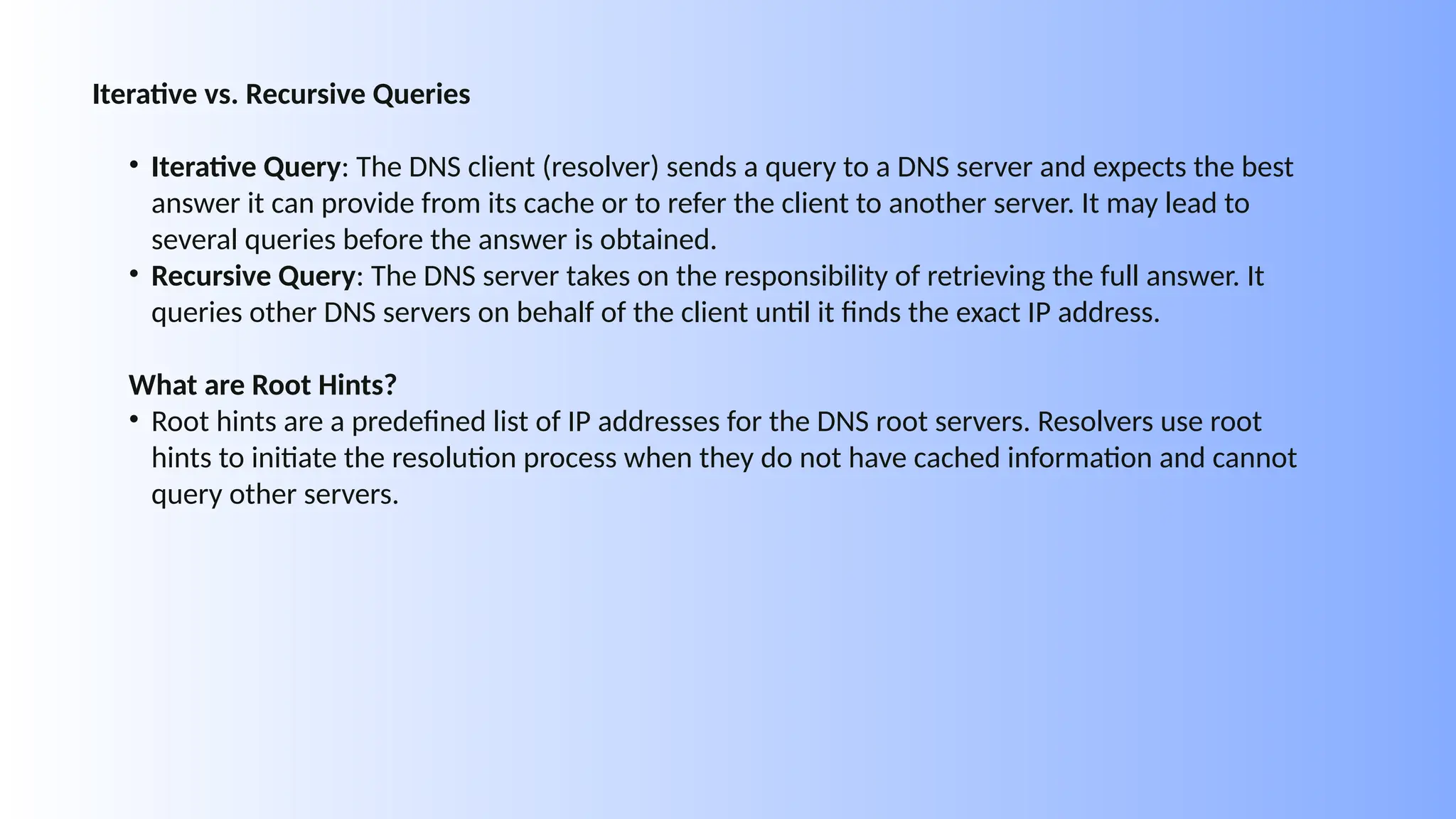 DNS introduction and exercises covering records | PPTX