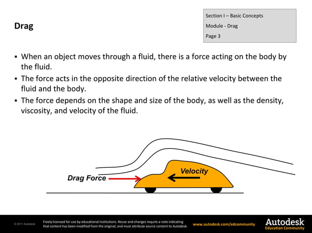 Drag Force and SimulationCFD (Module 1) | PDF