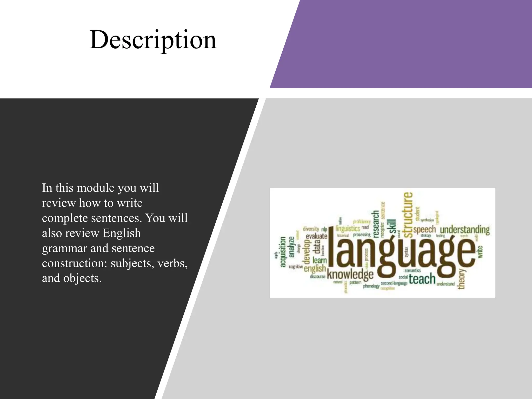 Module 1- Engl 152 Sentence and Paragraph Structure revised (5).pptx ...