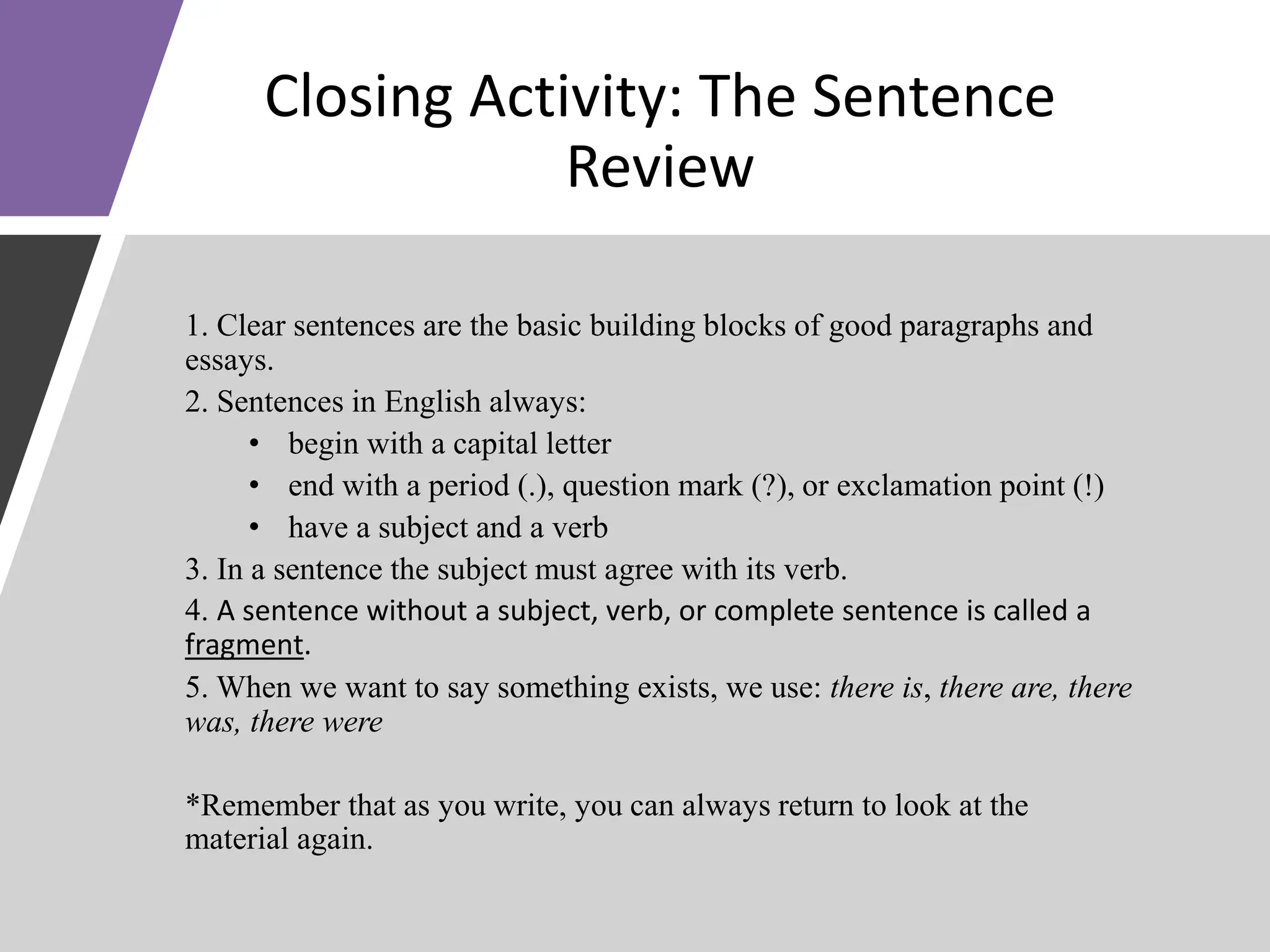 Module 1- Engl 152 Sentence and Paragraph Structure revised (5).pptx ...