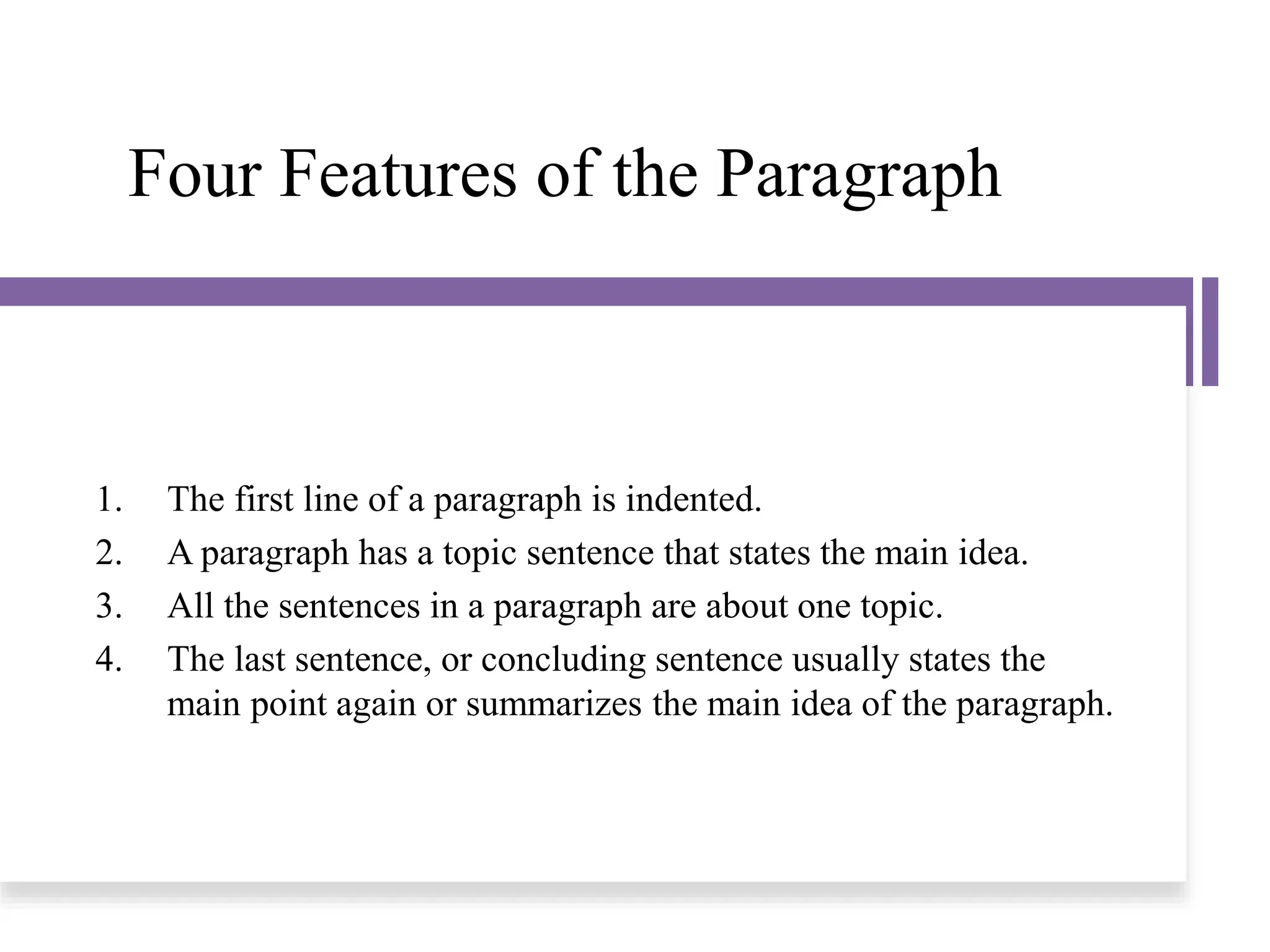 Module 1- Engl 152 Sentence and Paragraph Structure revised (5).pptx ...
