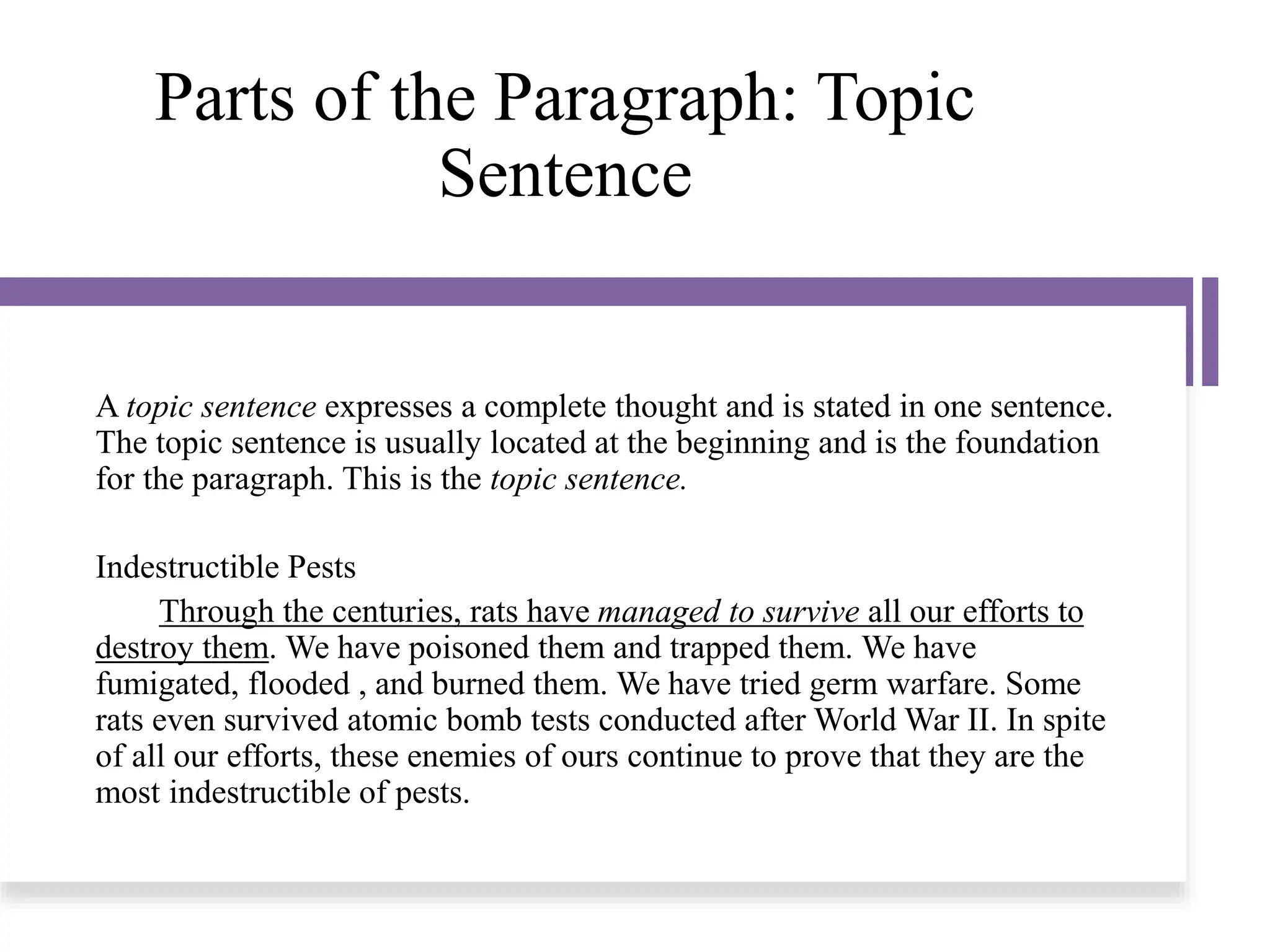 Module 1- Engl 152 Sentence and Paragraph Structure revised (5).pptx ...