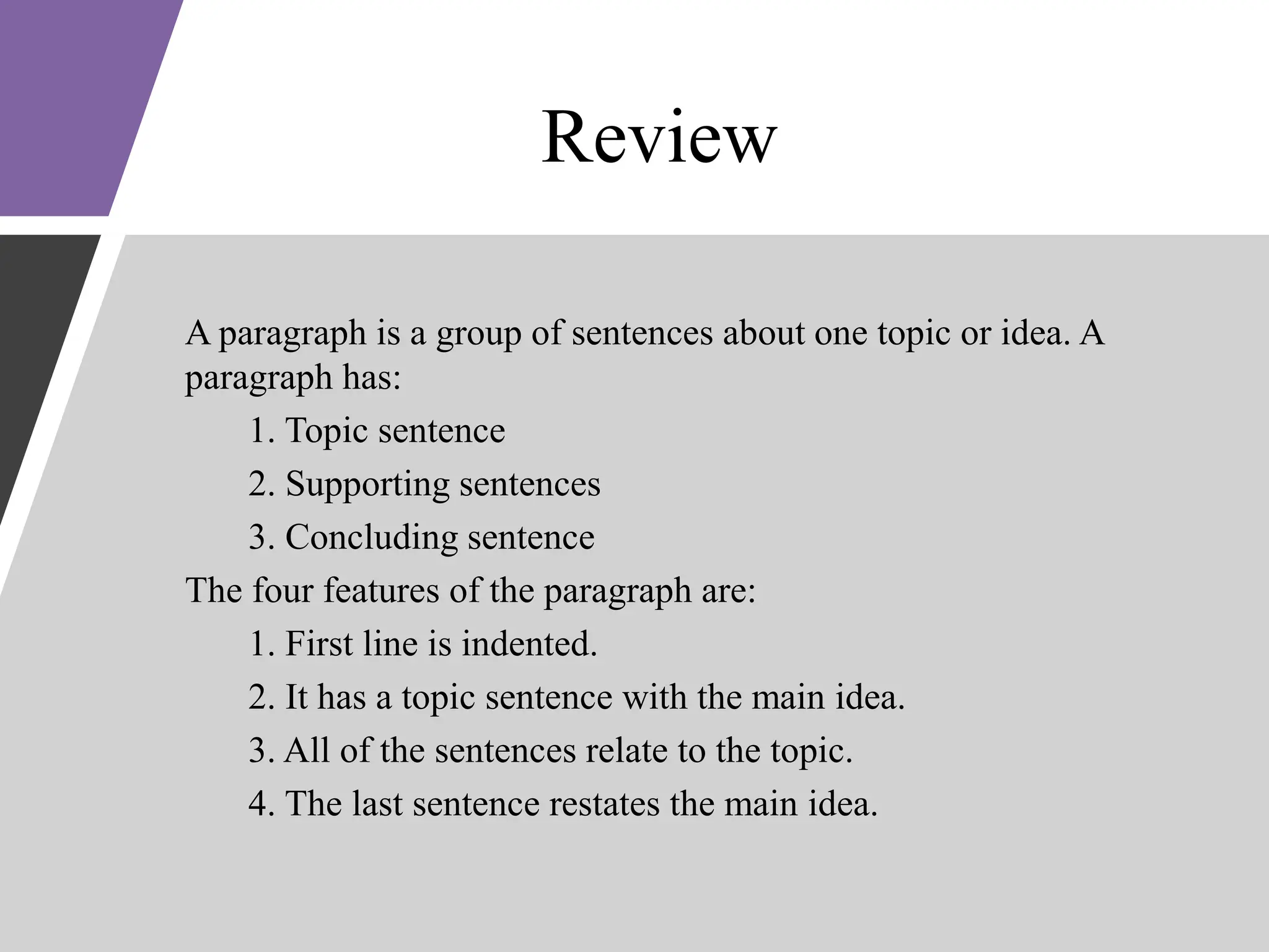 Module 1- Engl 152 Sentence and Paragraph Structure revised (5).pptx ...
