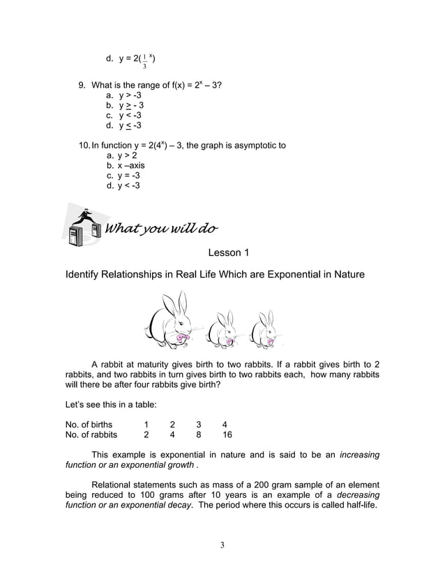 Module1 exponential functions | PDF | Physics | Science