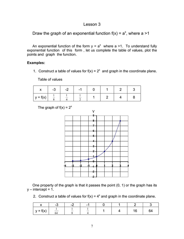 Module1 exponential functions | PDF | Physics | Science