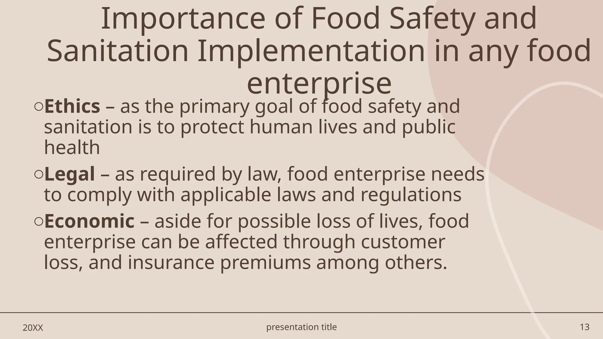Providing Safe Food and the Philippine Food Safety Framework | PPTX