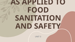 Providing Safe Food and the Philippine Food Safety Framework | PPTX