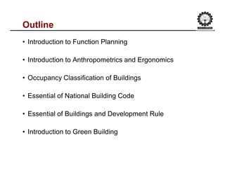 Functional Planning of a Building | PDF