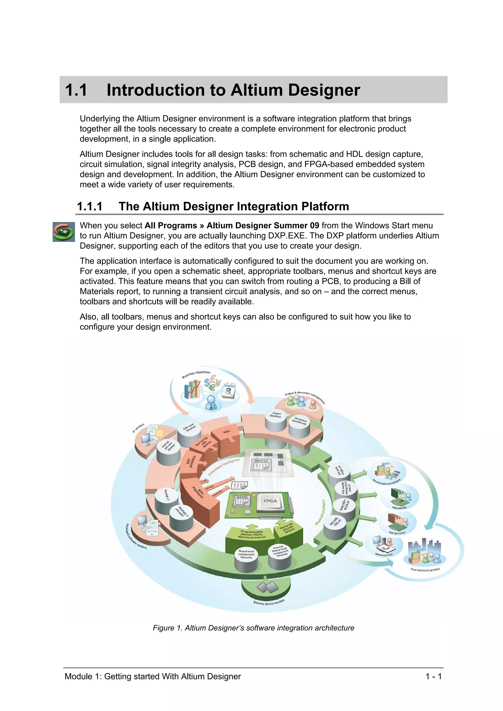 Module 1 getting started with altium designer | PDF