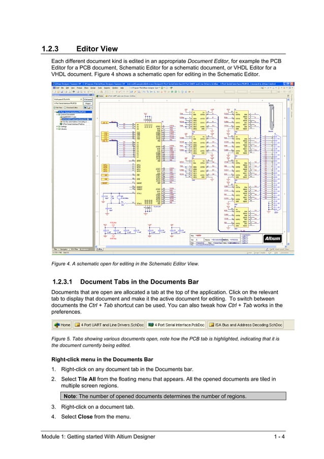 Module 1 getting started with altium designer | PDF | Desktop ...