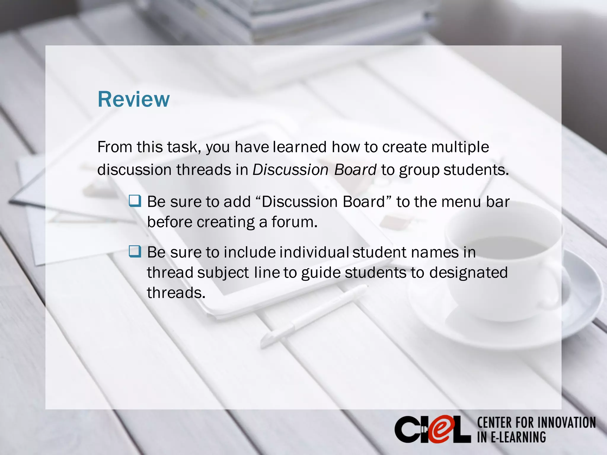 Module 1: Group Discussion - Task 2 | PPT