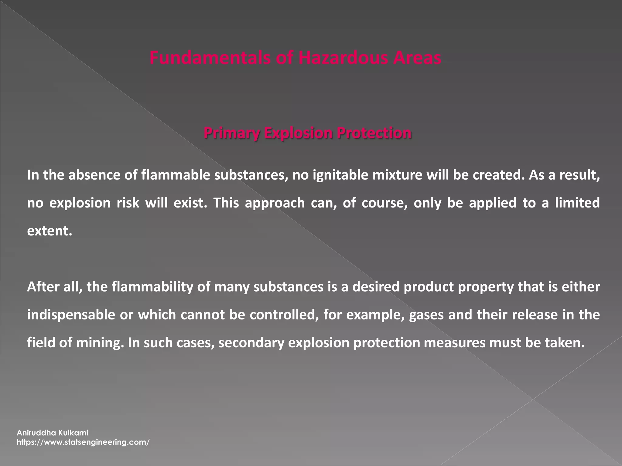 Hazardous areas series( Module1 of 18) - What is hazardous area and ...