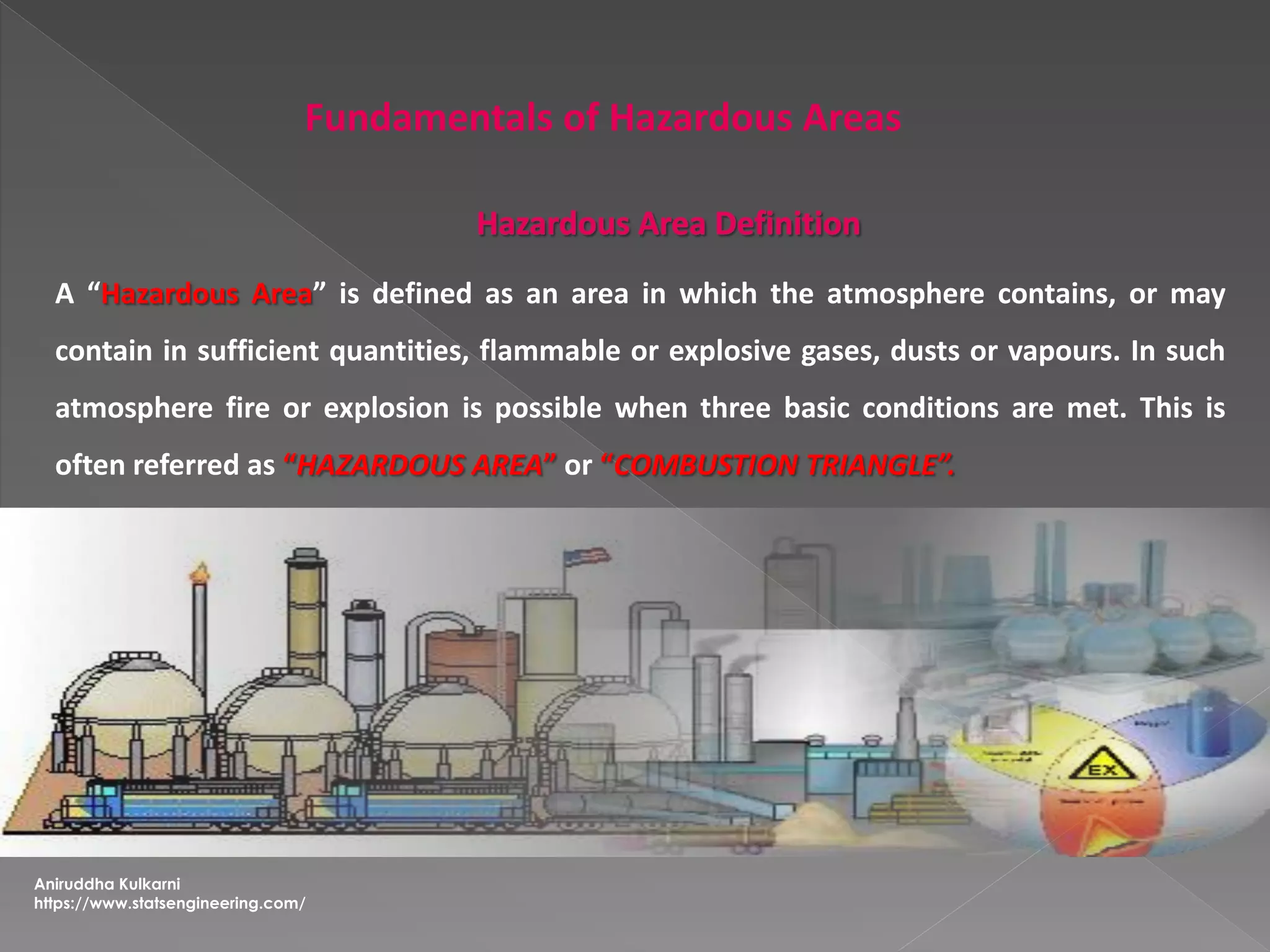 Hazardous areas series( Module1 of 18) - What is hazardous area and ...
