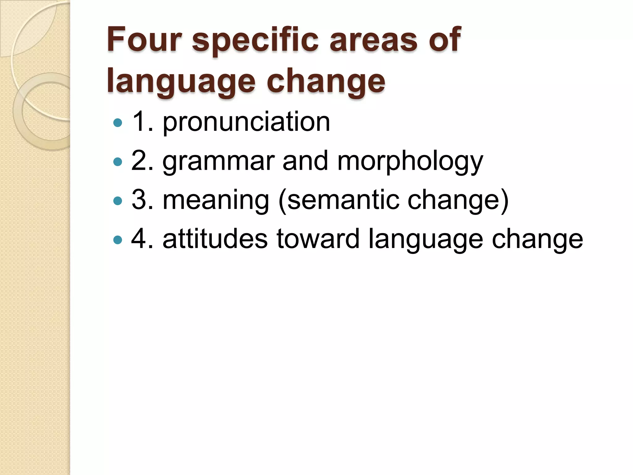 Module1 historical linguistics-part1 | PPT