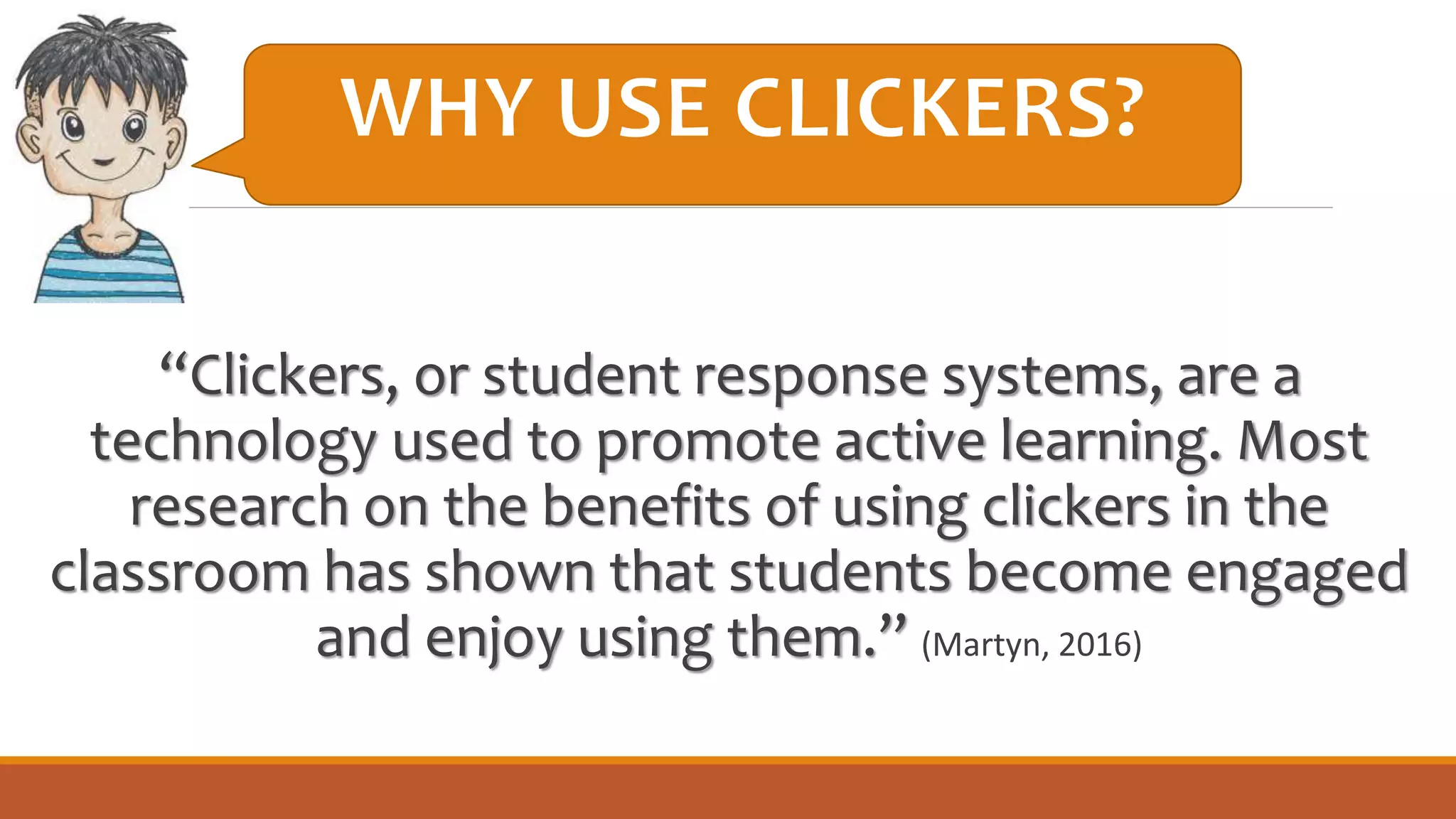 How to Use Clickers in the Classroom | PPT