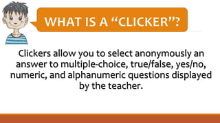 How to Use Clickers in the Classroom | PPT
