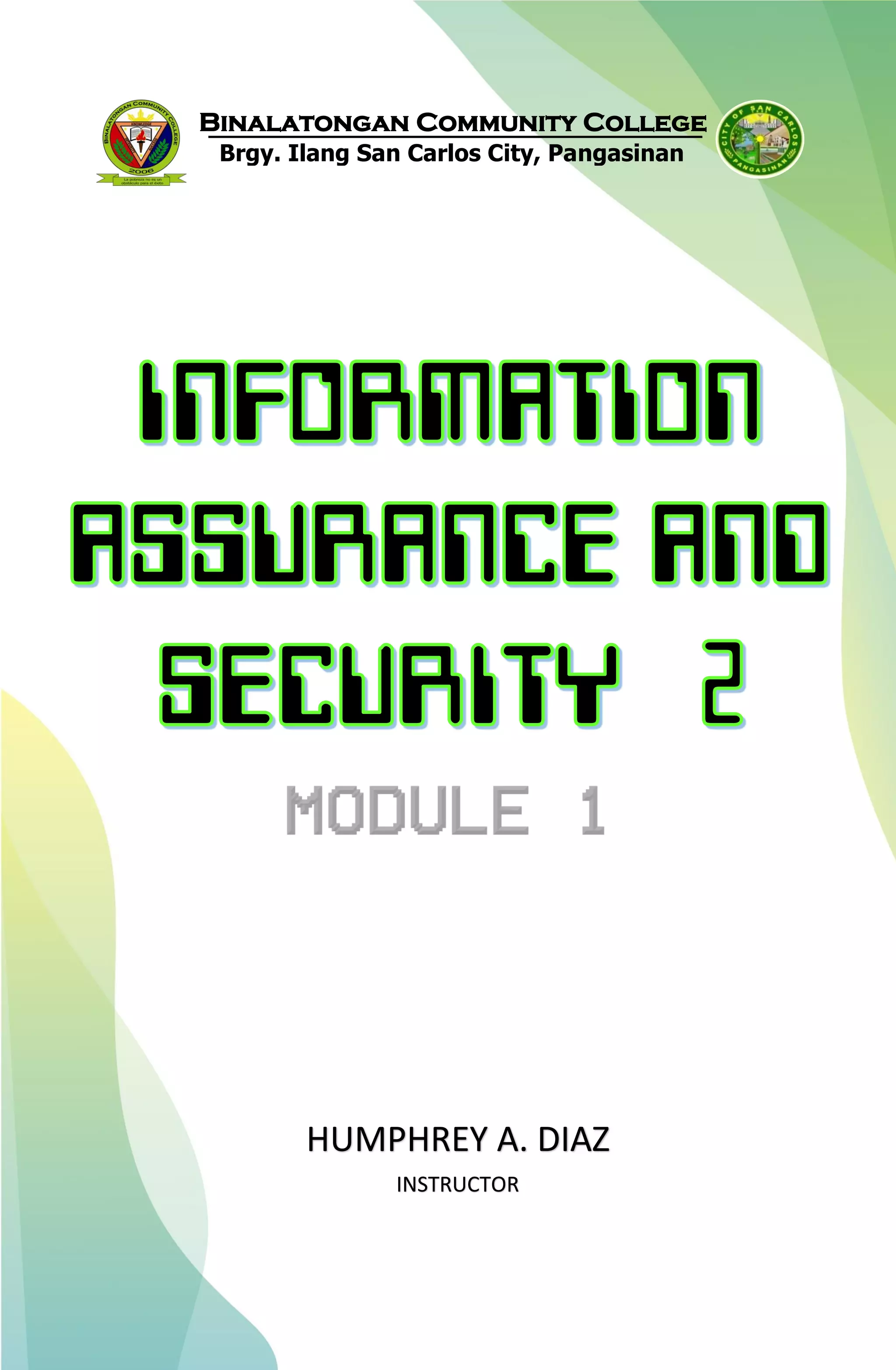 Module 1 - Information Assurance and Security 2.pdf
