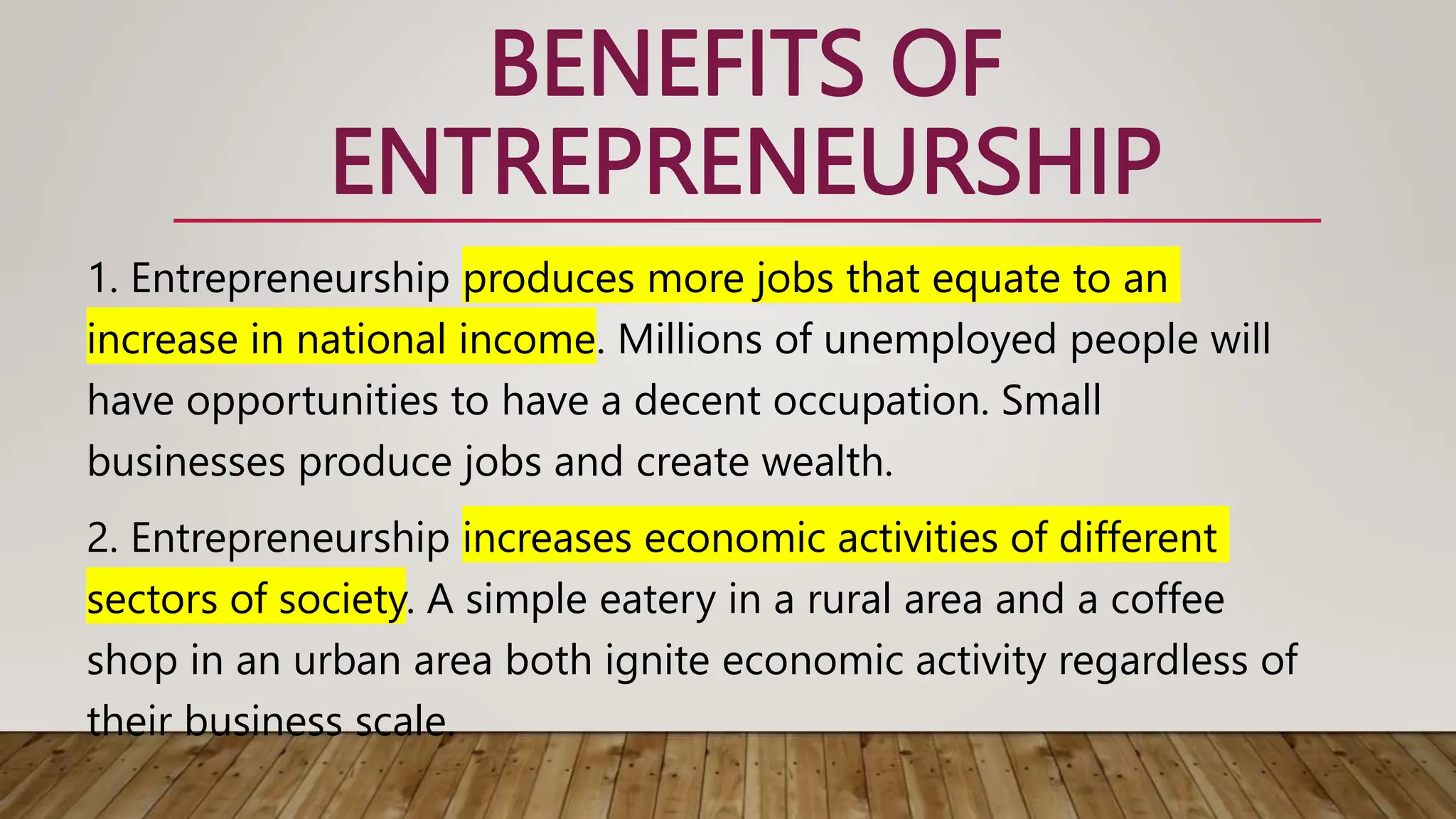 MODULE 1 - INTRODUCTION TO ENTREPRENEURSHIP | PPTX