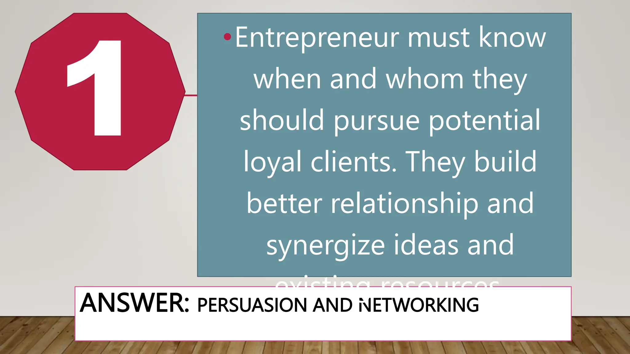 MODULE 1 - INTRODUCTION TO ENTREPRENEURSHIP | PPTX