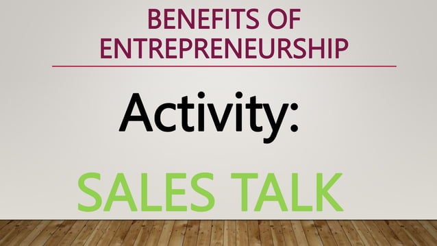 MODULE 1 - INTRODUCTION TO ENTREPRENEURSHIP | PPTX