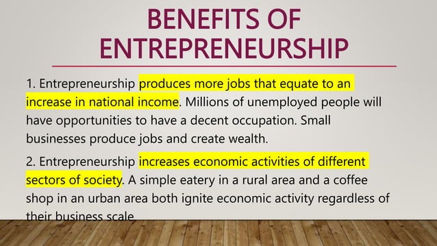 MODULE 1 - INTRODUCTION TO ENTREPRENEURSHIP | PPTX