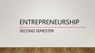 MODULE 1 - INTRODUCTION TO ENTREPRENEURSHIP | PPTX