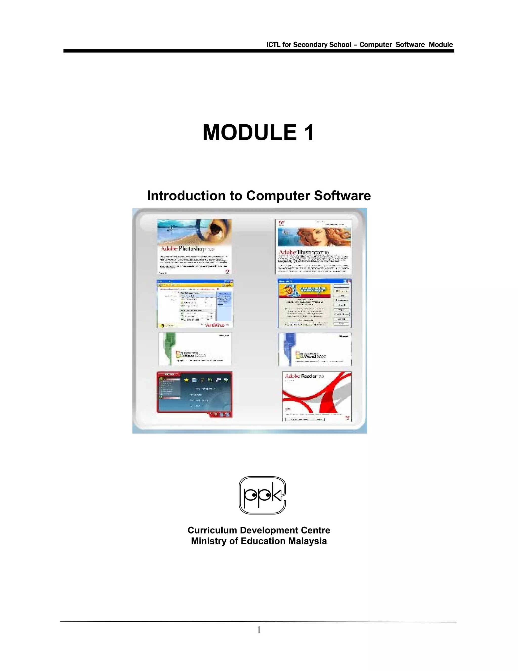 Module 1 introduction 20 to 20 comp 20 software | PDF | Operating Systems | Computer Software ...