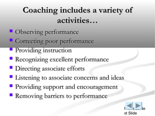 Module 1 introduction to coaching | PPT