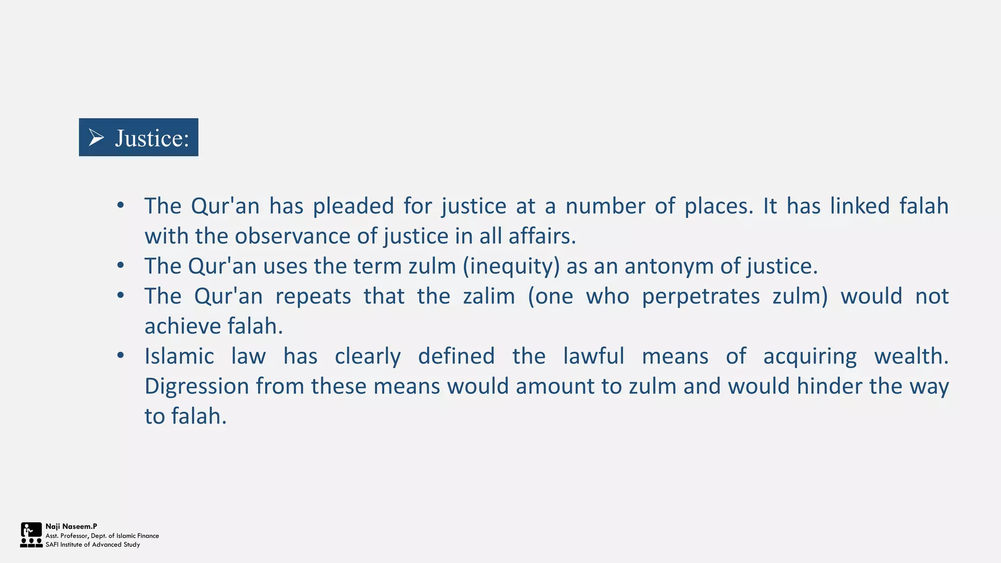 Introduction to Islamic Economics | Part 1 | Fundamentals of Islamic ...