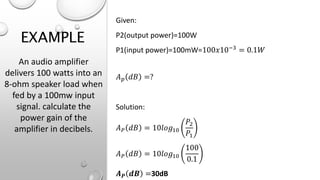 MODULE 1-INTRODUCTION TO LOGARITHM AND DECIBEL.pptx