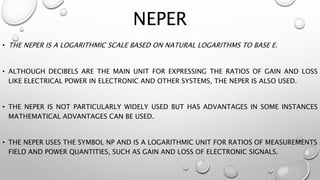 MODULE 1-INTRODUCTION TO LOGARITHM AND DECIBEL.pptx