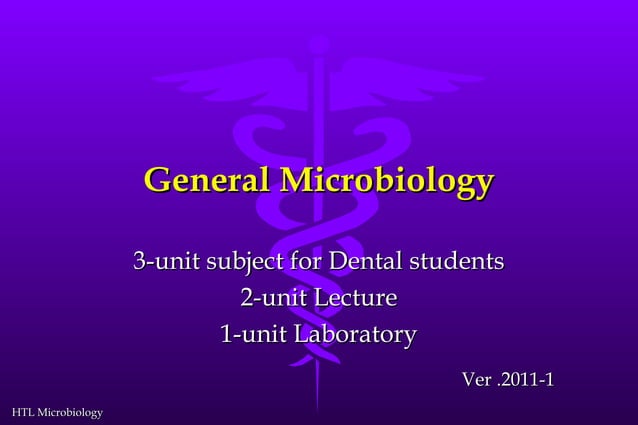 Module 1 introduction to microbiology | PPT