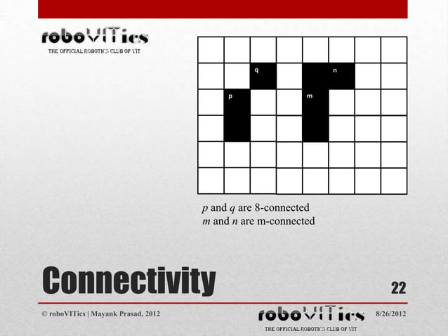 RoboCV Module 1: Introduction to Machine Vision | PPT